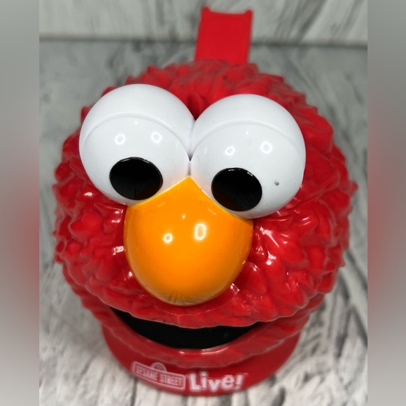 Sesame Street | Other | Elmo Sesame Street Live Flip Up Lid Top Heavy ...